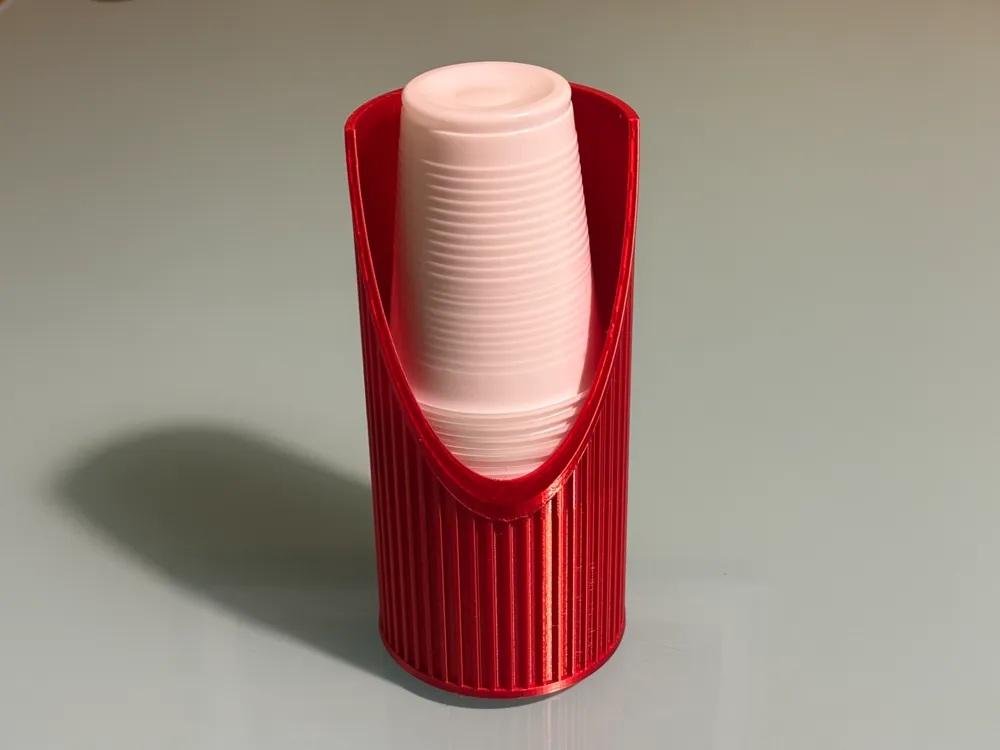 Modern Cup Holder - Free 3D Print Model - MakerWorld