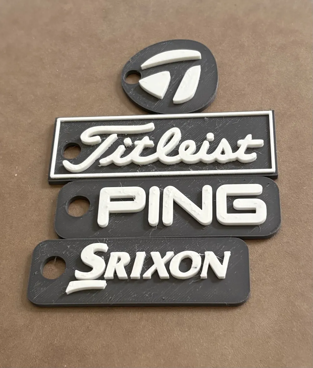 Golf Bag Tags by Quincey Johnson MakerWorld: Download Free 3D Models