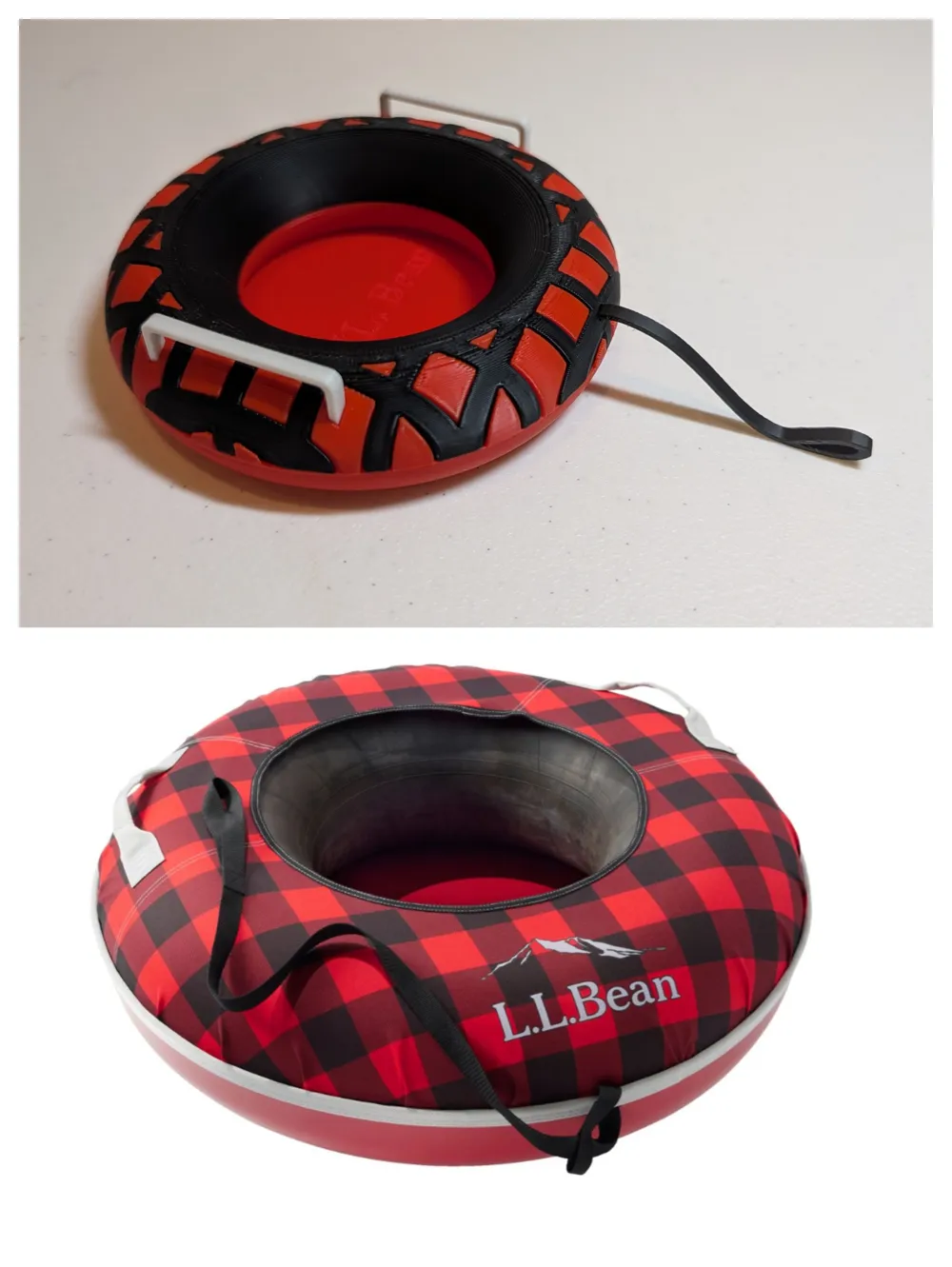 Elf L. Bean Snow Tube - Free 3D Print Model - MakerWorld