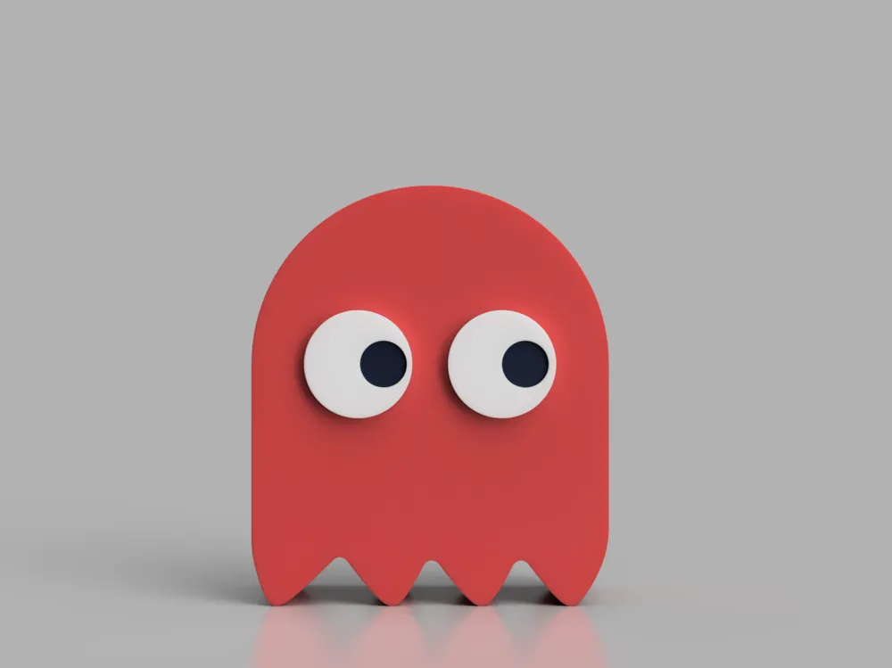 Pac-Man Ghost - Free 3D Print Model - MakerWorld