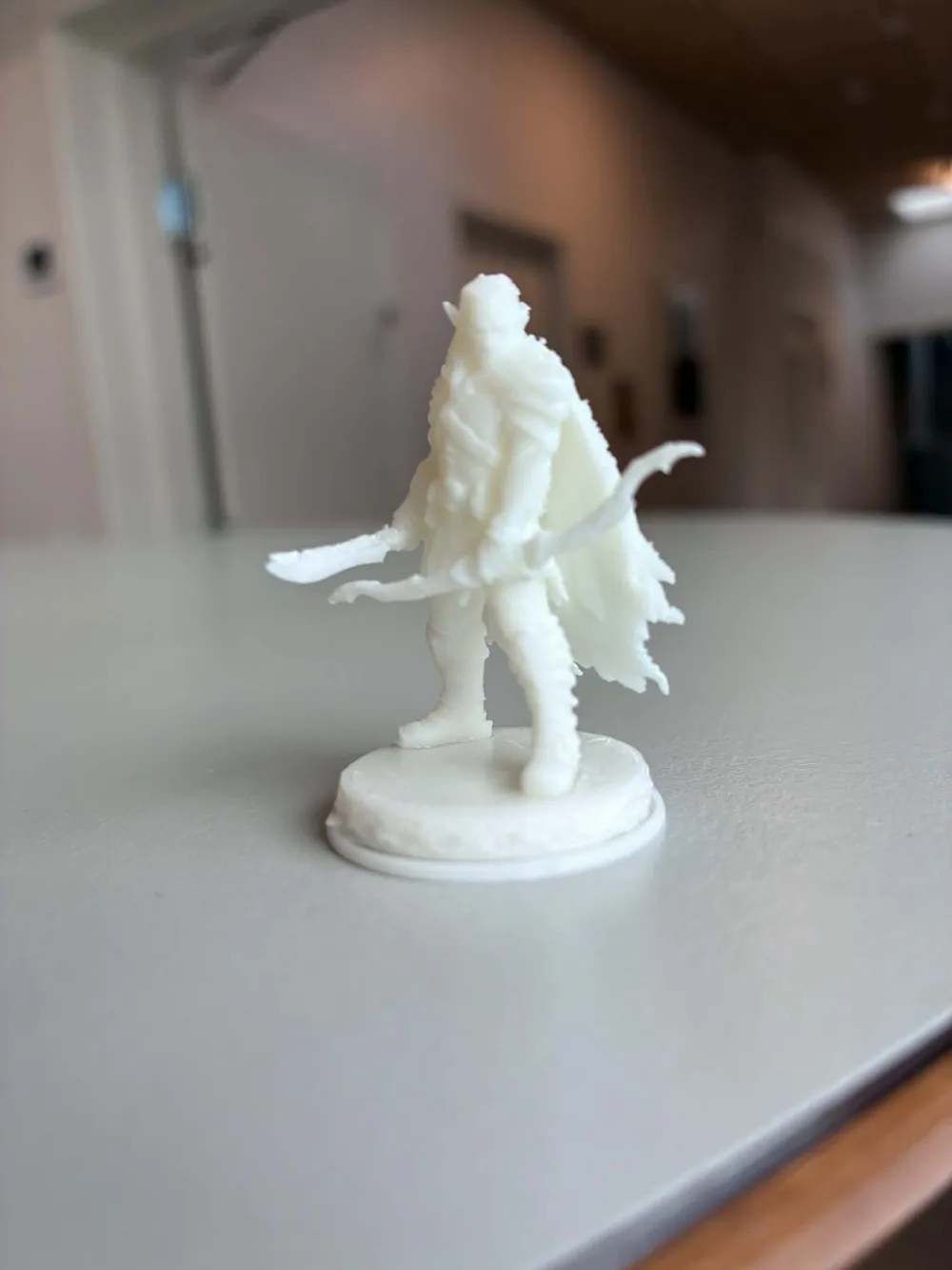 Elvish elf ranger DnD tabletop hero - Free 3D Print Model - MakerWorld
