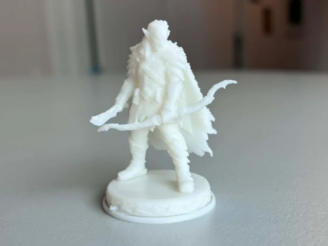 Elvish elf ranger DnD tabletop hero - Free 3D Print Model - MakerWorld