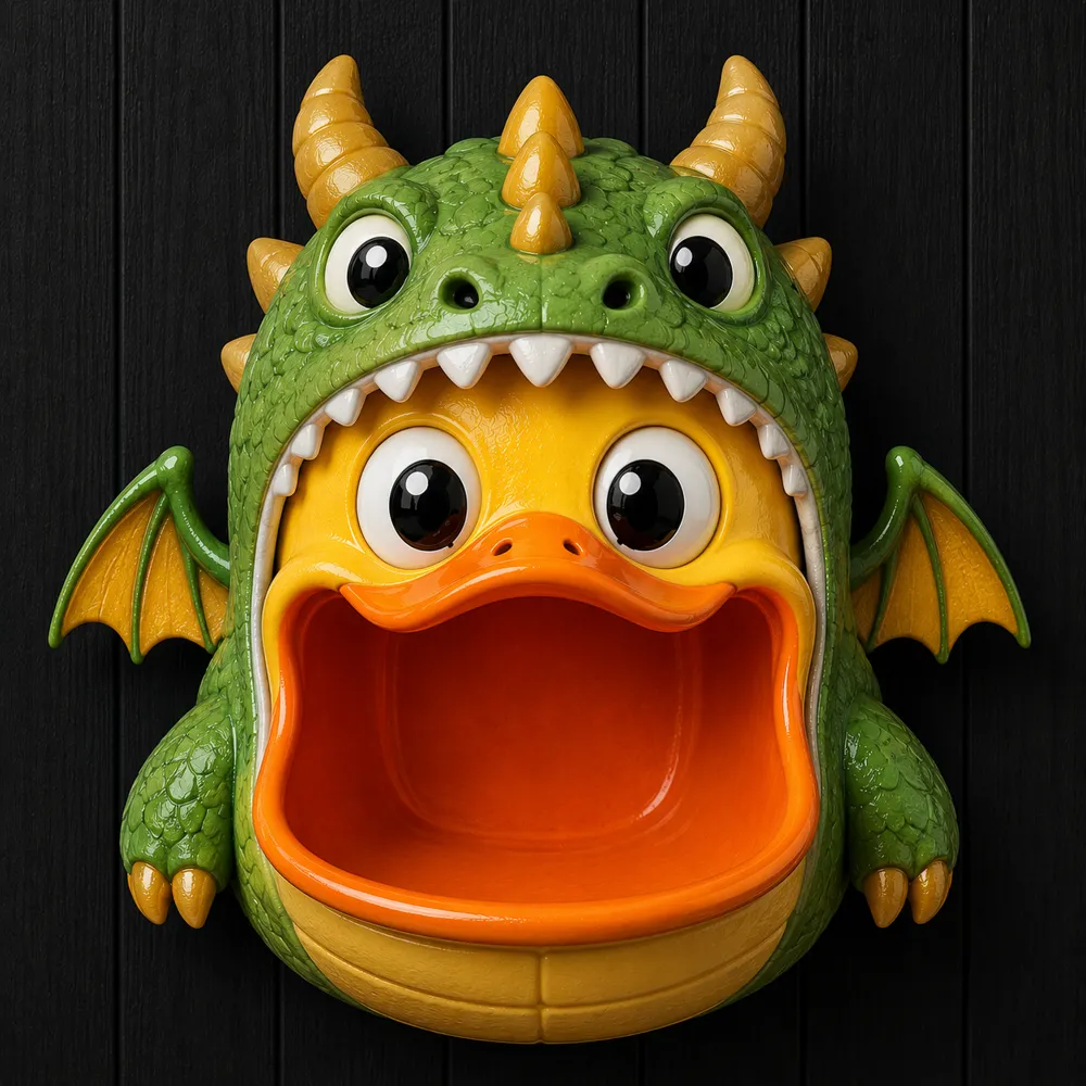 DUCK DINO FANTASY - Free 3D Print Model - MakerWorld