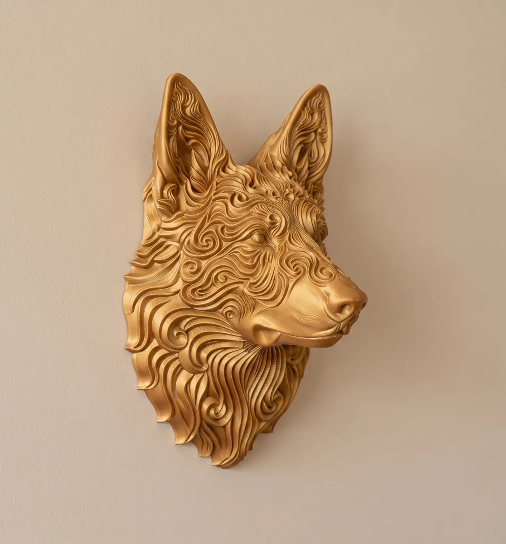 Berger allemand - Art mural - Modèle d'Impression 3D Gratuit - MakerWorld