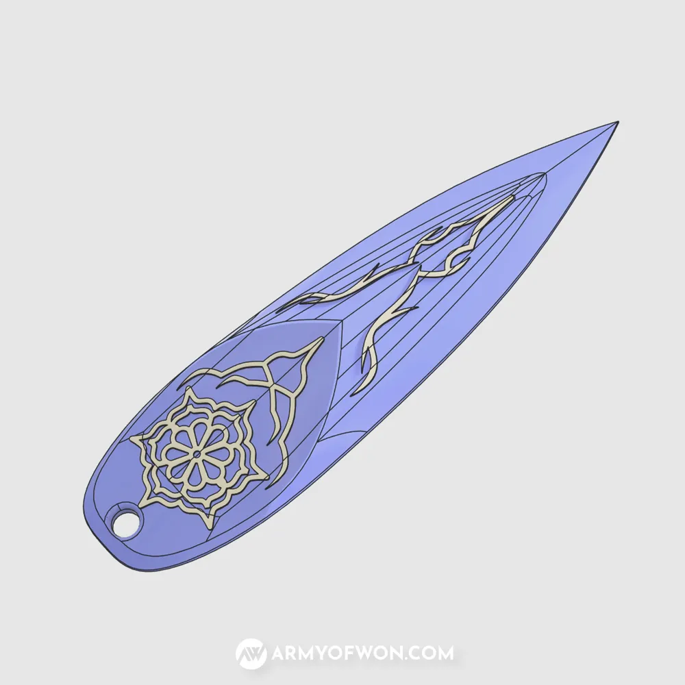 K-pop Demon Hunter Shin-Kal daggers - Free 3D Print Model - MakerWorld
