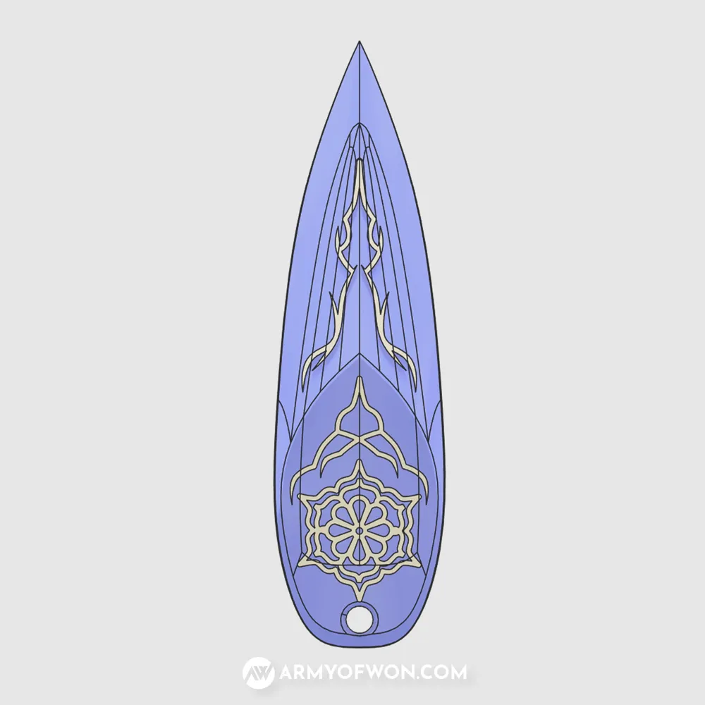 K-pop Demon Hunter Shin-Kal daggers - Free 3D Print Model - MakerWorld
