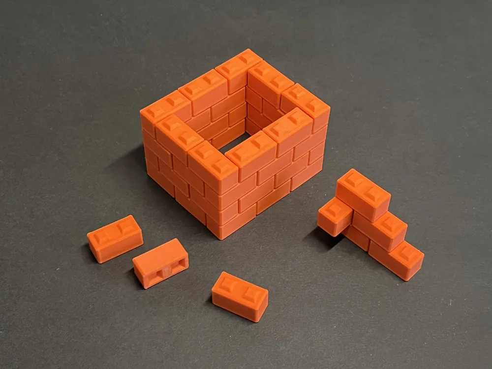 Stackable Mini Bricks - Free 3D Print Model - MakerWorld