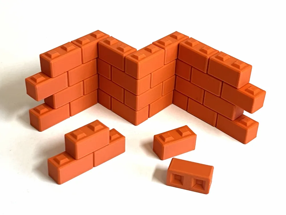 Stackable Mini Bricks - Free 3D Print Model - MakerWorld