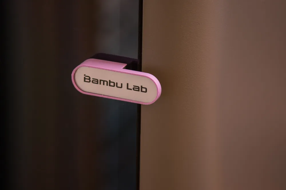 Door Handle Cover P1S, P2S, X1C, X1E - Free 3D Print Model - MakerWorld