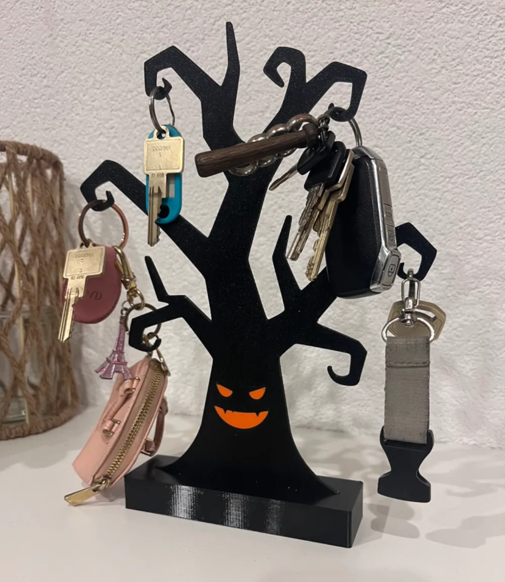 Halloween Key Tree by 3D.Fuchsbau - MakerWorld