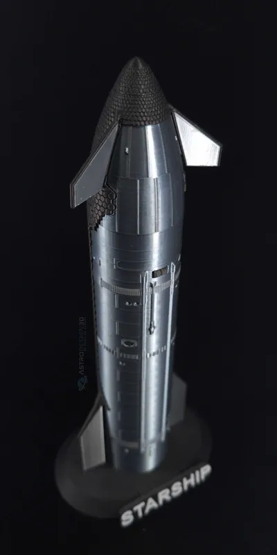 STARSHIP V2 by Kmobrain MakerWorld: Download Free 3D Models