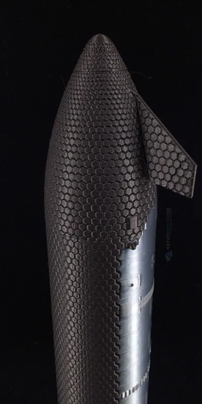 STARSHIP V2 by Kmobrain MakerWorld: Download Free 3D Models