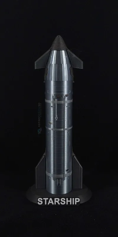 STARSHIP V2 by Kmobrain MakerWorld: Download Free 3D Models