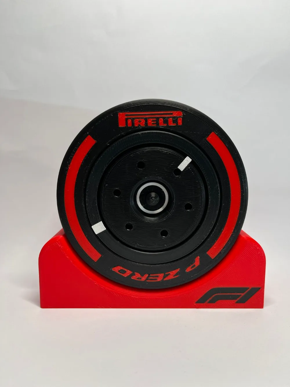 Formula 1 F1 Wheel Clock - Free 3D Print Model - MakerWorld