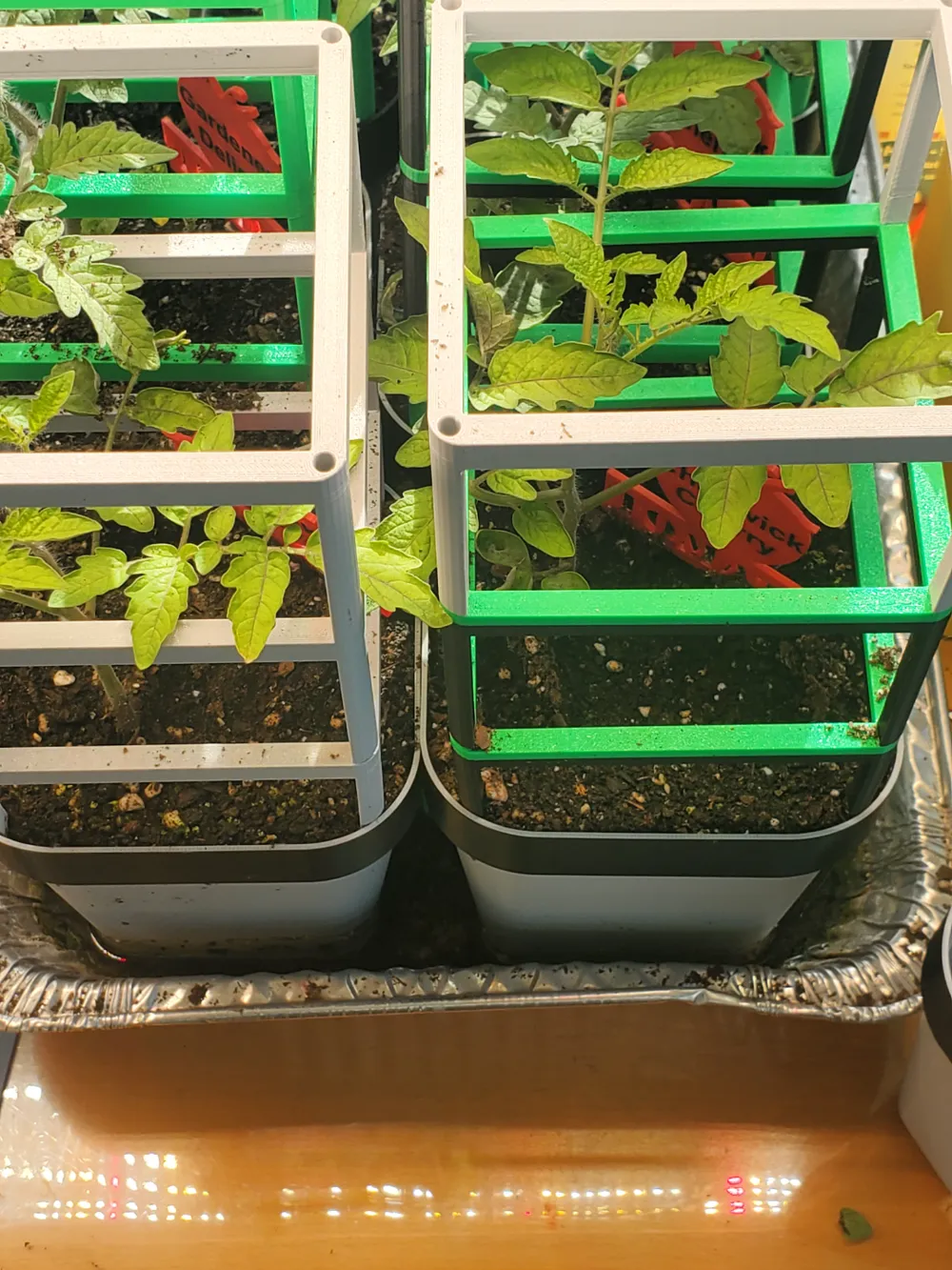 Extra Large Square Seed / Plan Pot Remixed by SRM - MakerWorld