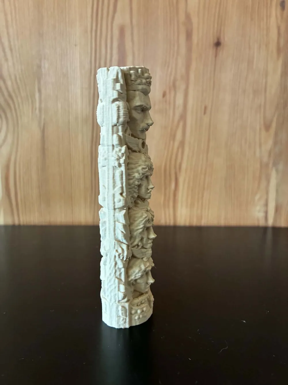 Queen Tribal Totem - Free 3D Print Model - MakerWorld