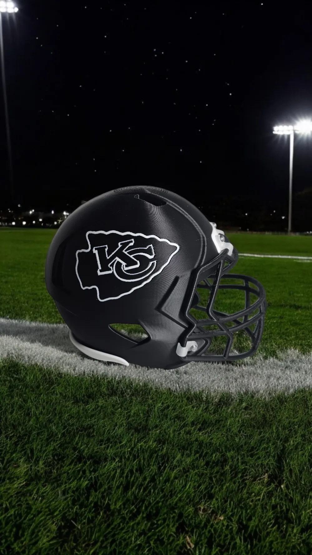 Kansas City Chiefs NFL Football Helmet - Free 3D Print Model - MakerWorld