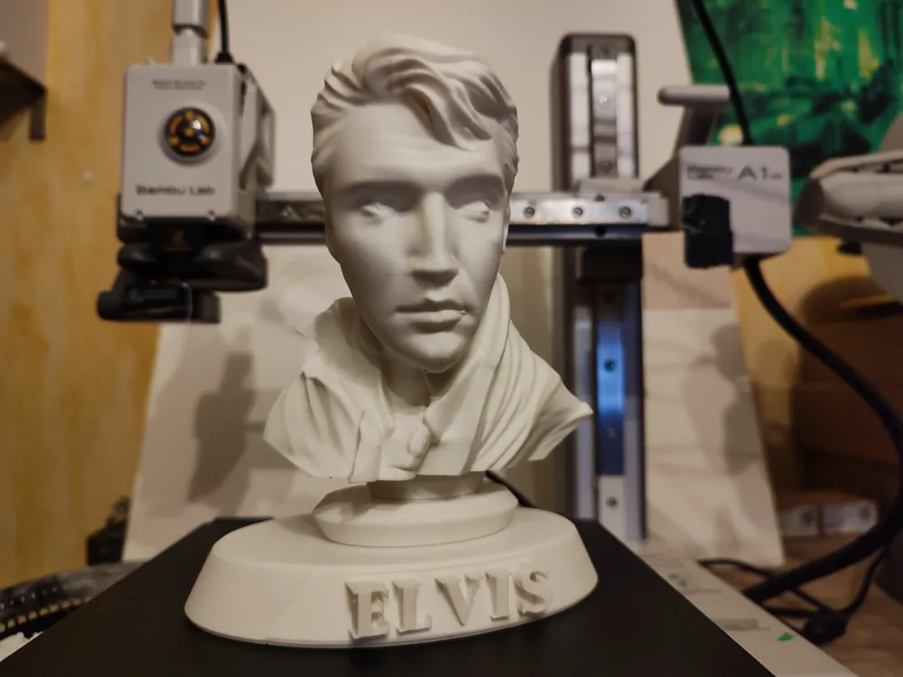 Elvis Presley Bust by Classic 2.5 - MakerWorld