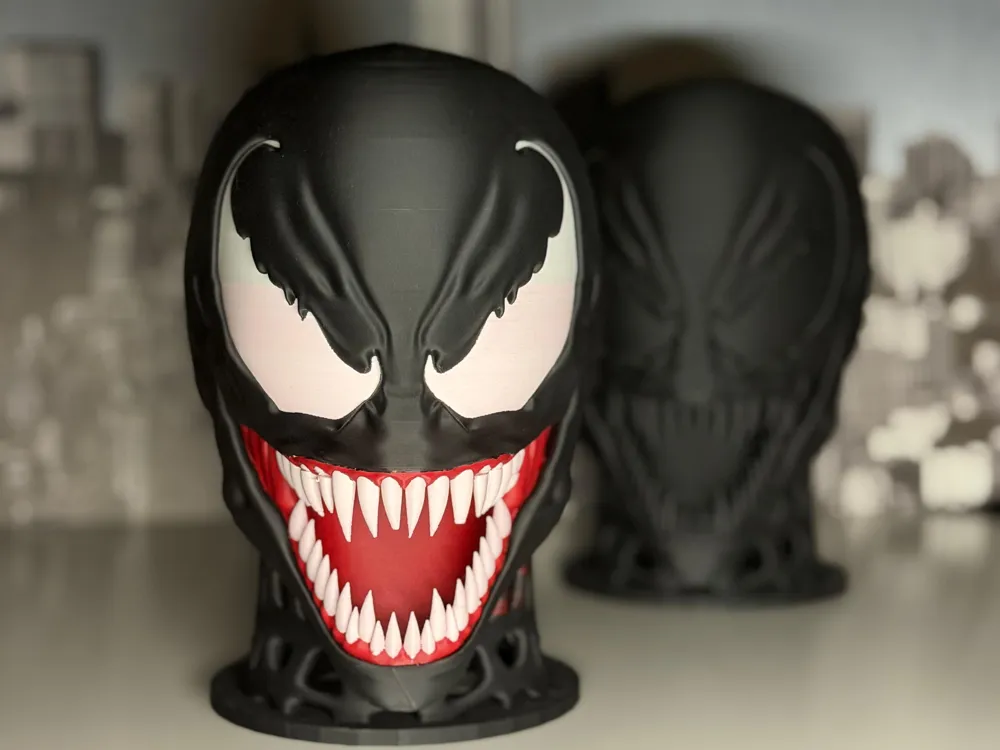 Soporte para Auriculares - Venom - Modelo de impresión 3D gratuito ...