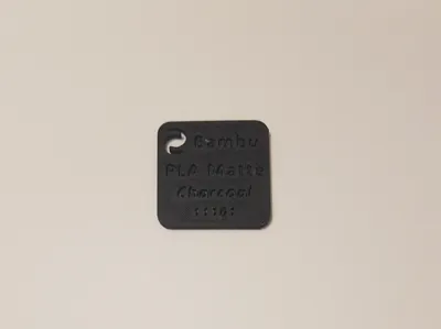 Bambu PLA Charcoal filament sample (11101) Remixed by Repi - MakerWorld