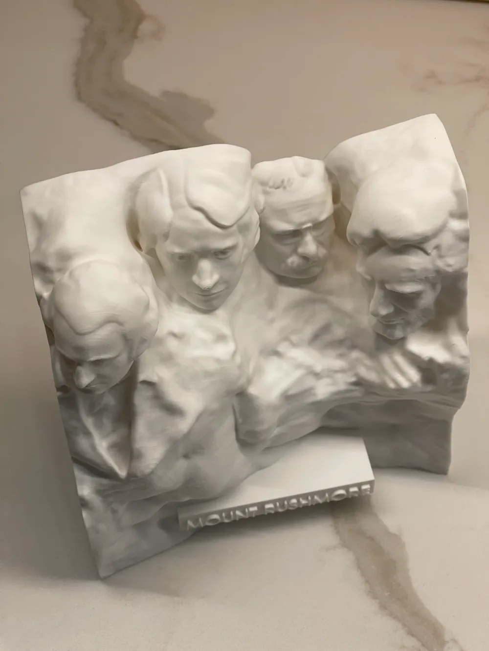 Mount Rushmore Bust desktop art by ShapeShift 3D Creations MakerWorld ...