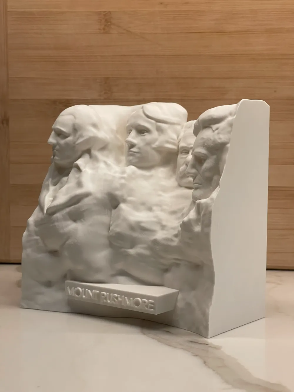 Mount Rushmore Bust desktop art by ShapeShift 3D Creations MakerWorld ...
