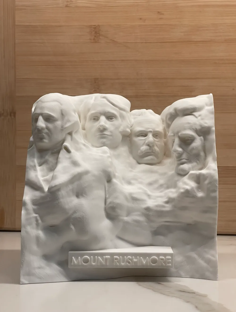 Mount Rushmore Bust desktop art by ShapeShift 3D Creations MakerWorld ...