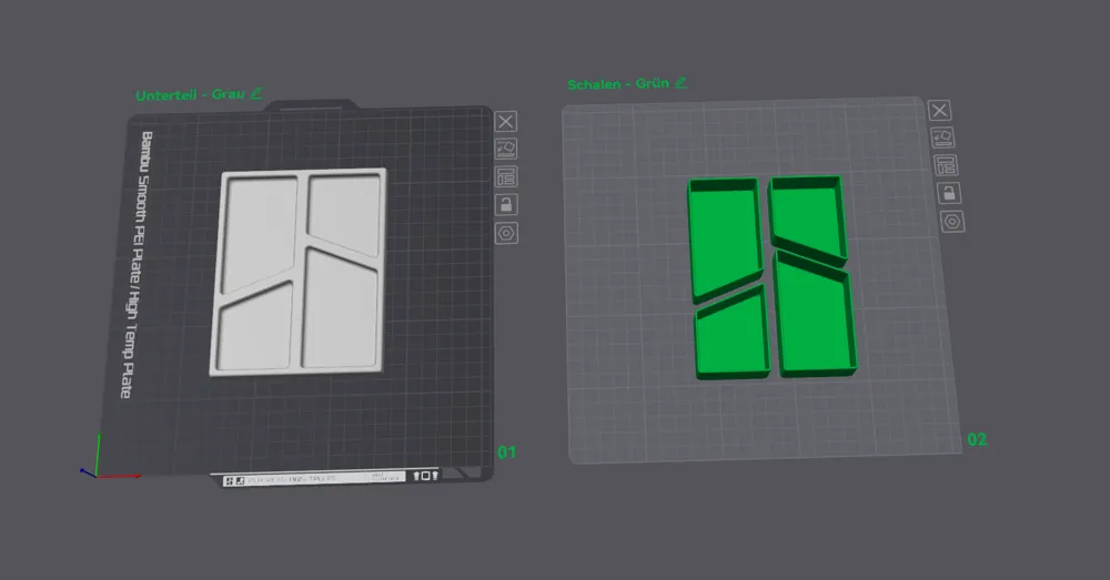 Bambu Lab Office Desk Organizer Storage Boxes by Dripster - MakerWorld