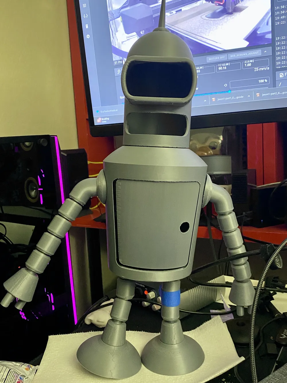 Articulated Bender - Reinforced Remixed by jsalonis - MakerWorld