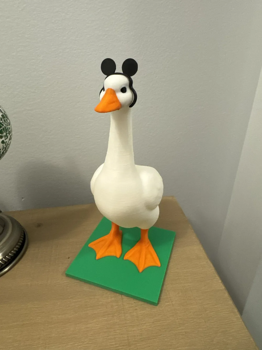 Mickey Ears for Desk Goose - Free 3D Print Model - MakerWorld