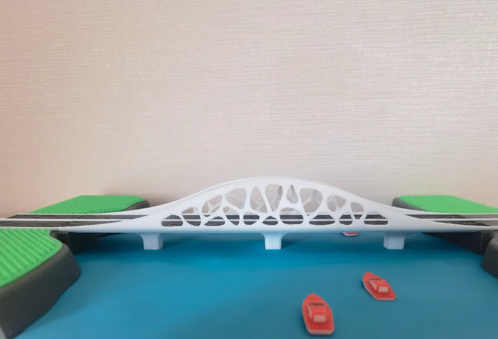 Coral Shell Bridge by 涵（Han） - MakerWorld