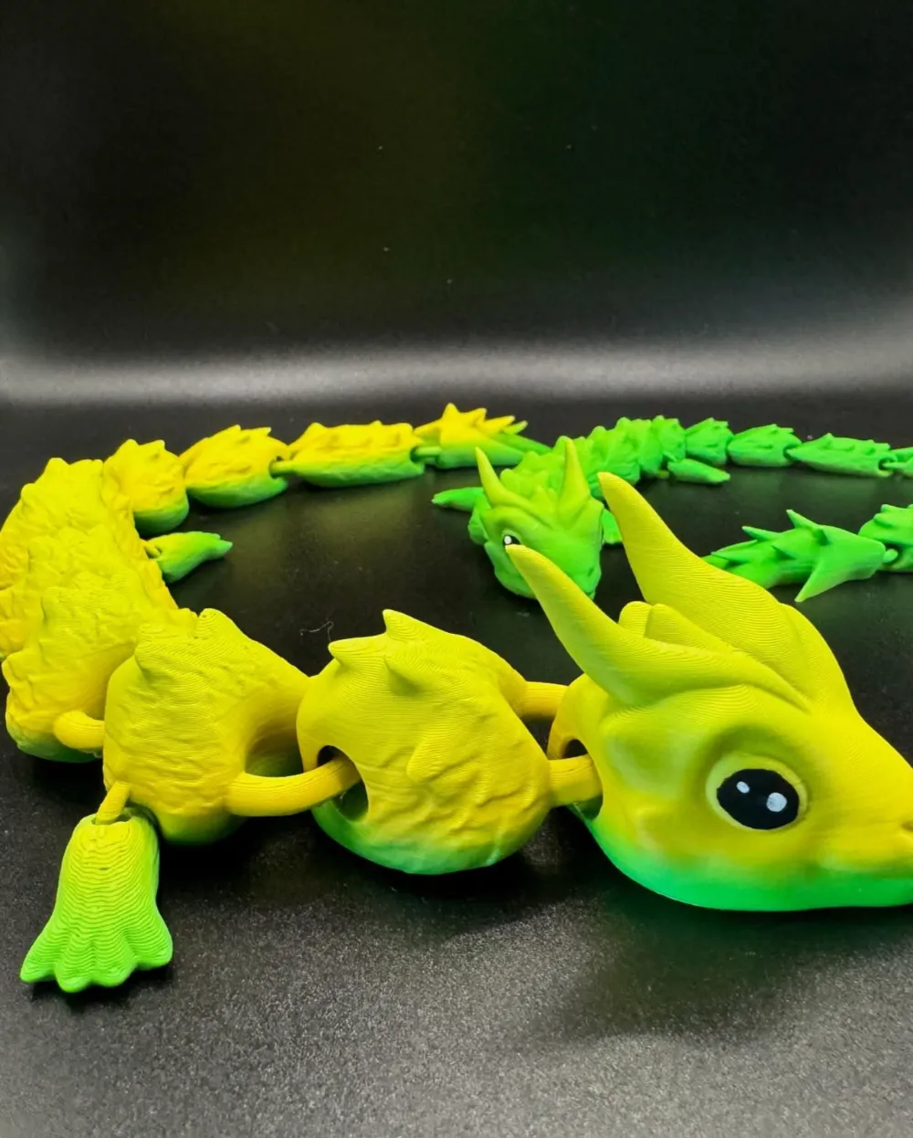 Flexi Dragon - Free 3D Print Model - MakerWorld