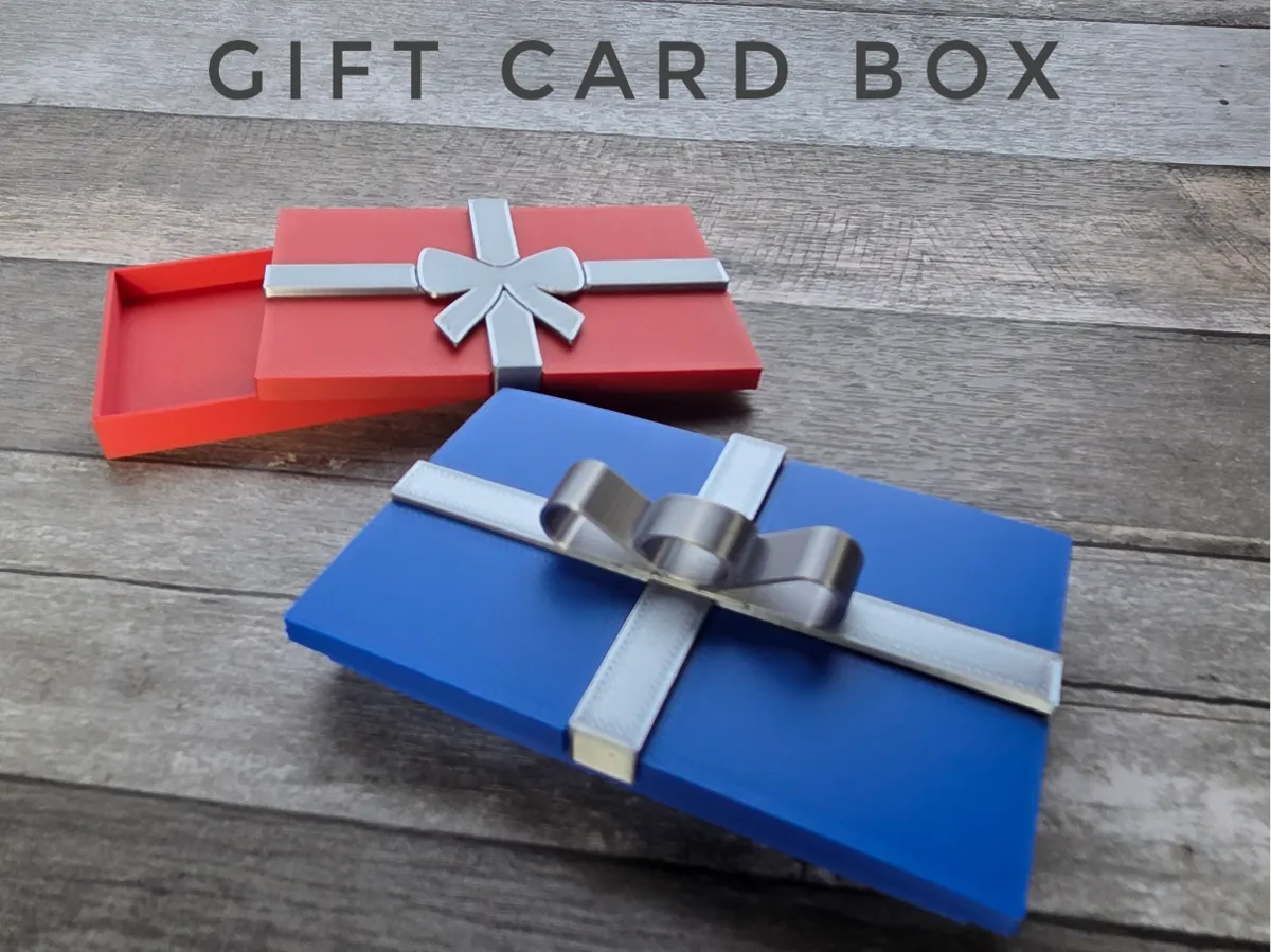 Gift Card Box by user_1328195714 MakerWorld: Download Free 3D Models