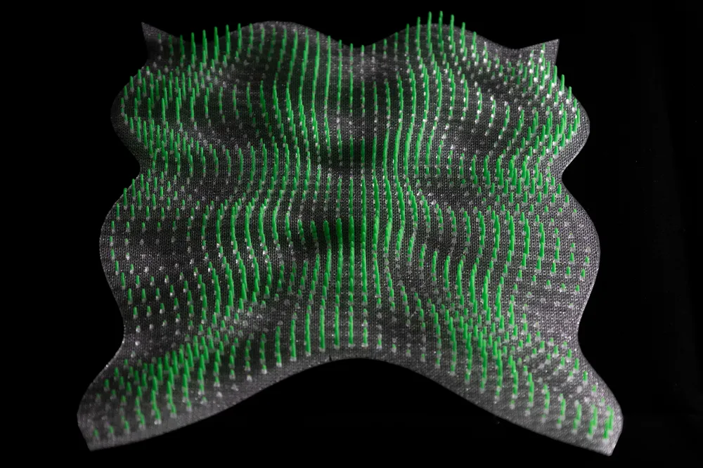 Customizable Parametric Lattice Fabric with Wave Interference Effects 0 ...