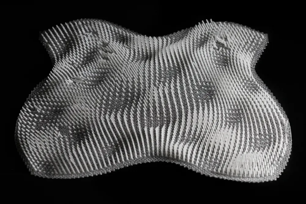 Customizable Parametric Lattice Fabric with Wave Interference Effects 0 ...