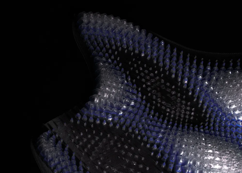 Customizable Parametric Lattice Fabric with Wave Interference Effects 0 ...