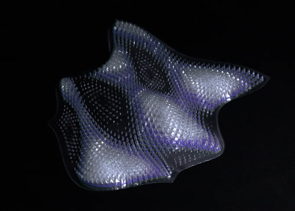 Customizable Parametric Lattice Fabric with Wave Interference Effects 0 ...