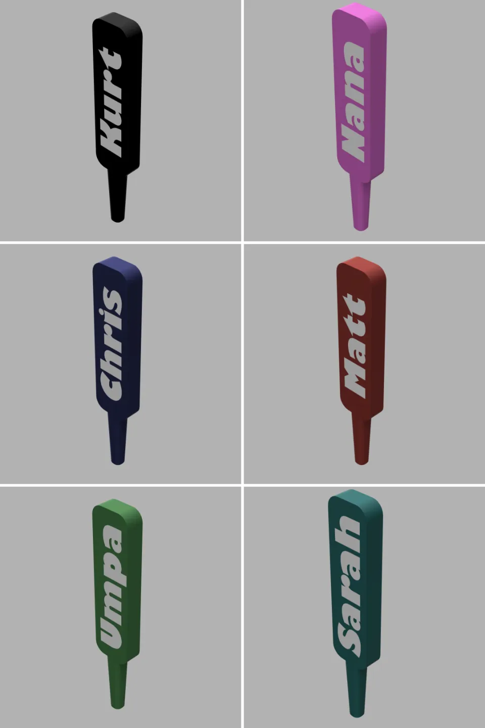 Customizable Cribbage Peg by mikelb0013 - MakerWorld