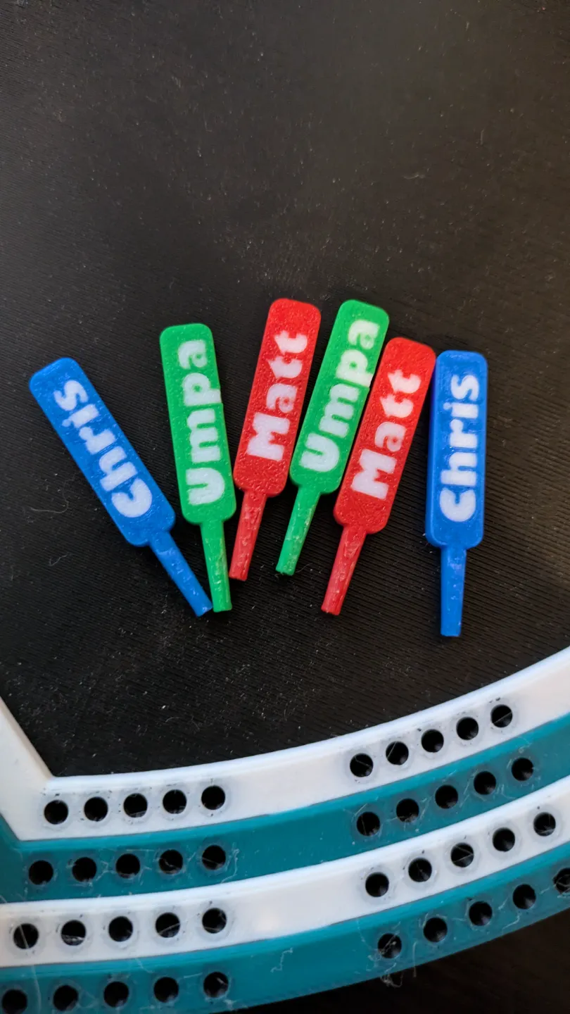 Customizable Cribbage Peg by mikelb0013 - MakerWorld