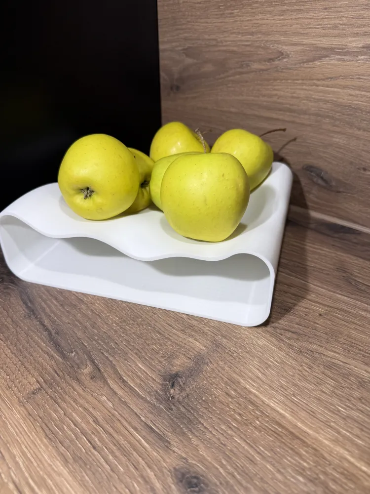 Modern fruit bowl - Free 3D Print Model - MakerWorld
