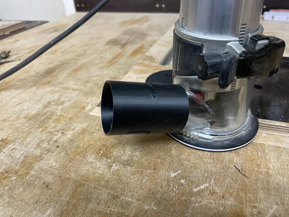 Festool Anschluss für Makita Kantenfräse - Festool connectuion for ...