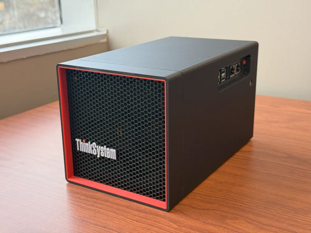 THINK NAS - Lenovo Think Style NAS Case - Free 3D Print Model - MakerWorld