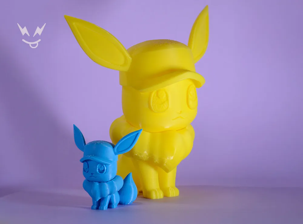 Eevee with Cap - 3D Pokémon Figure by Reyam MakerWorld: Download Free ...
