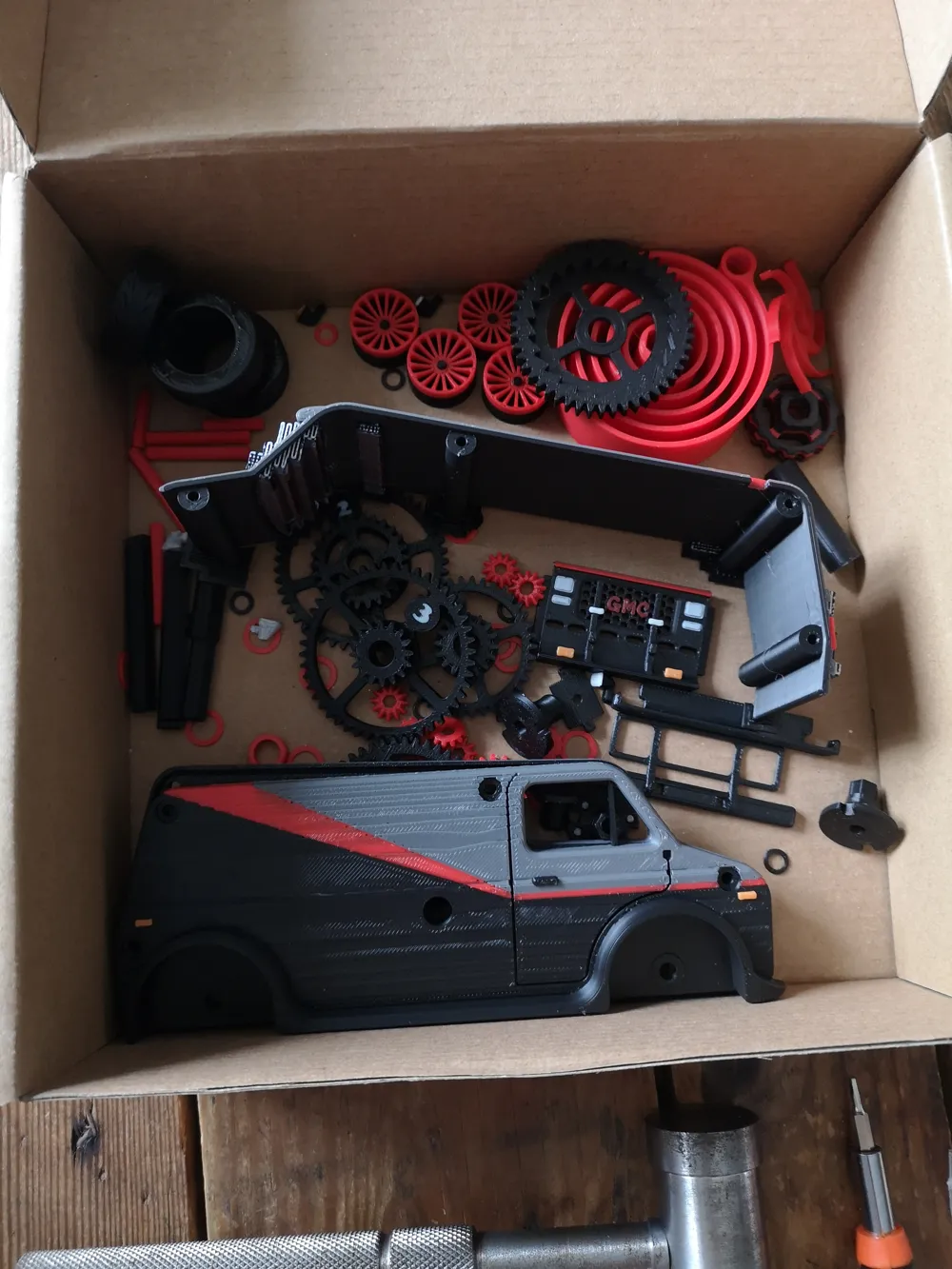 The A-Team Van - Spring-Powered Vehicle - GMC - 1980s by AD-Concept ...