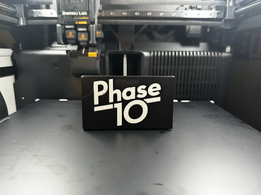 Boîte Phase 10 avec couvercle coulissant à clipser - Modèle d ...