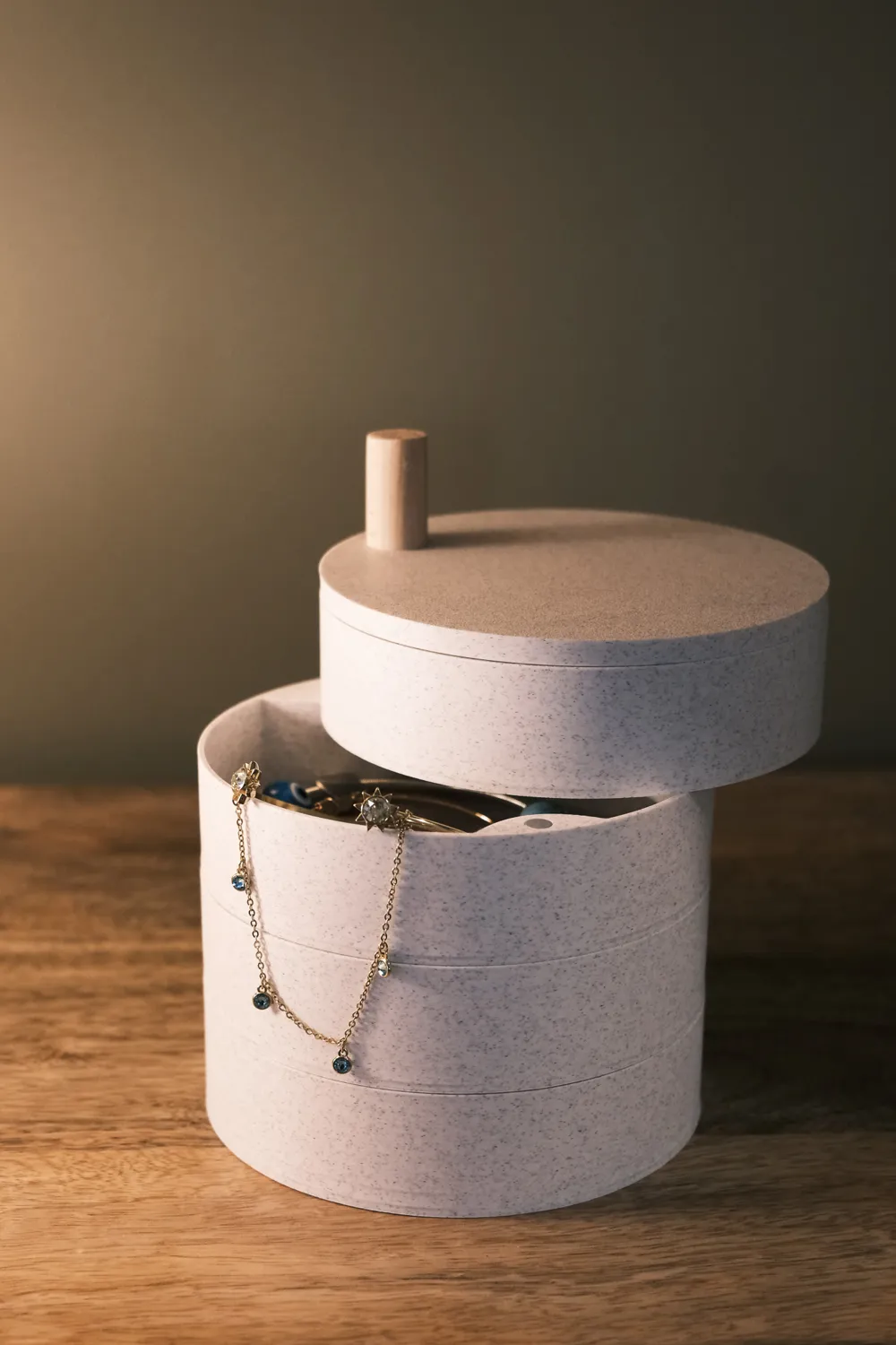Minimalist Rotating Jewelry Tower (Modular Design) - Free 3D Print ...