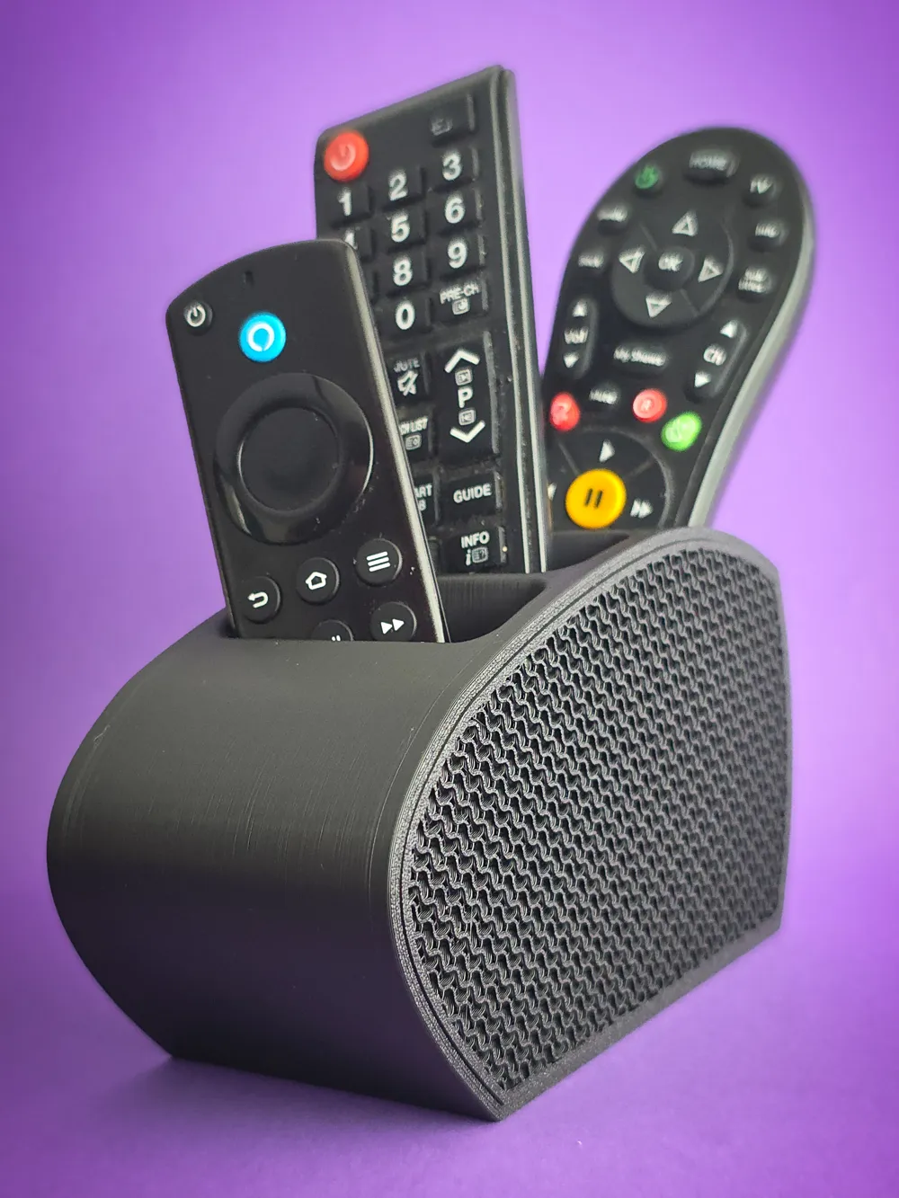 Remote Control Holder - Free 3D Print Model - MakerWorld