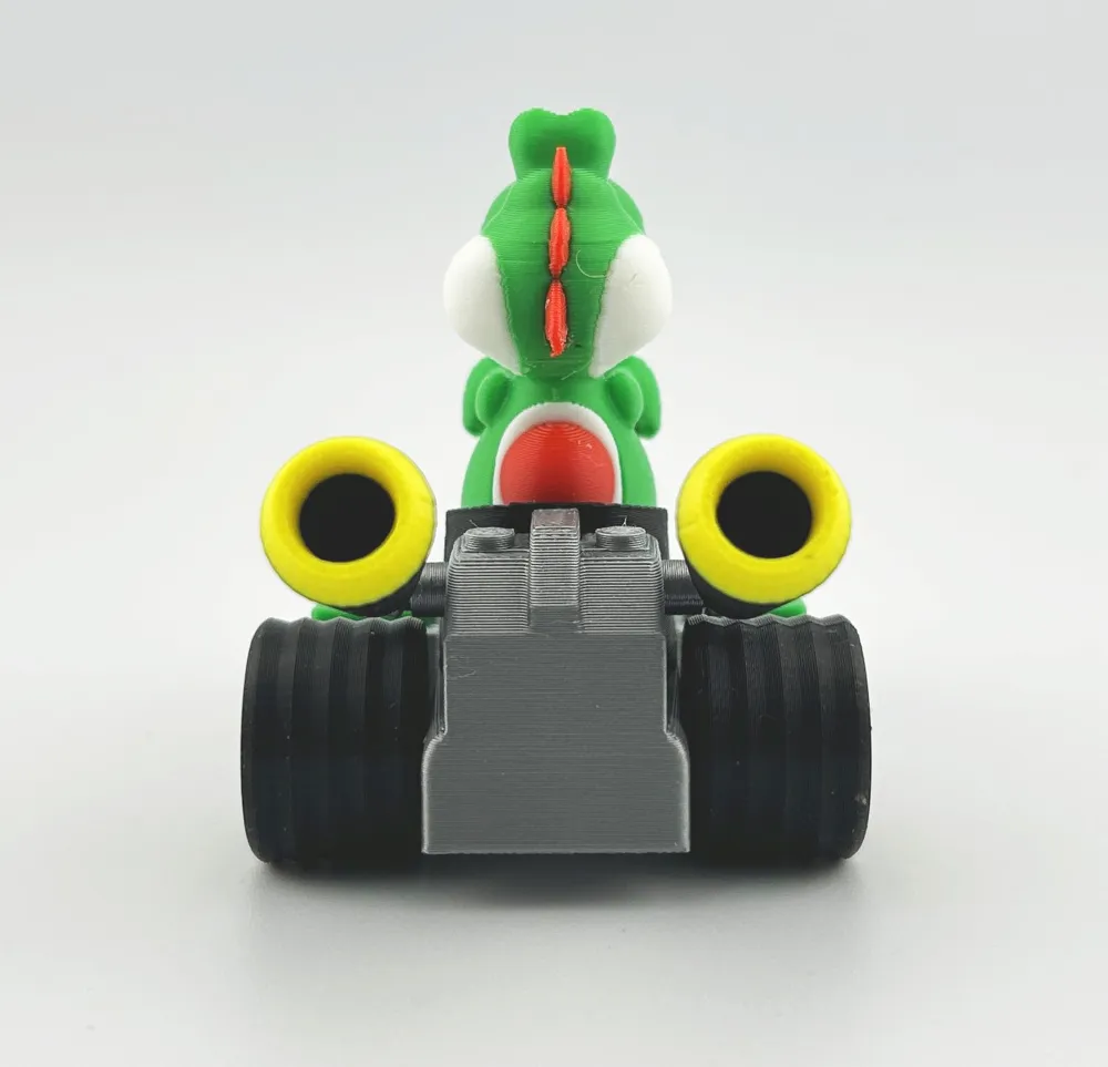 Yoshi Kart – Super Mario Style Racing Model - Free 3D Print Model ...