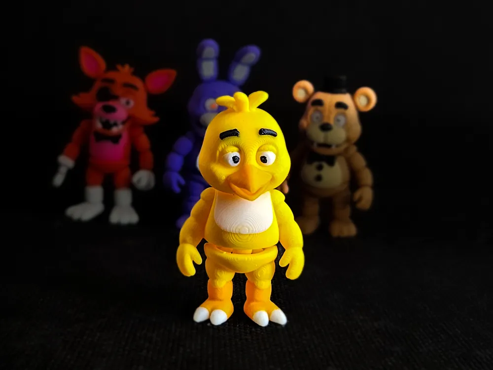 mini flexi FNAF (Five Nights at Freddy’s) by gobotoru MakerWorld ...