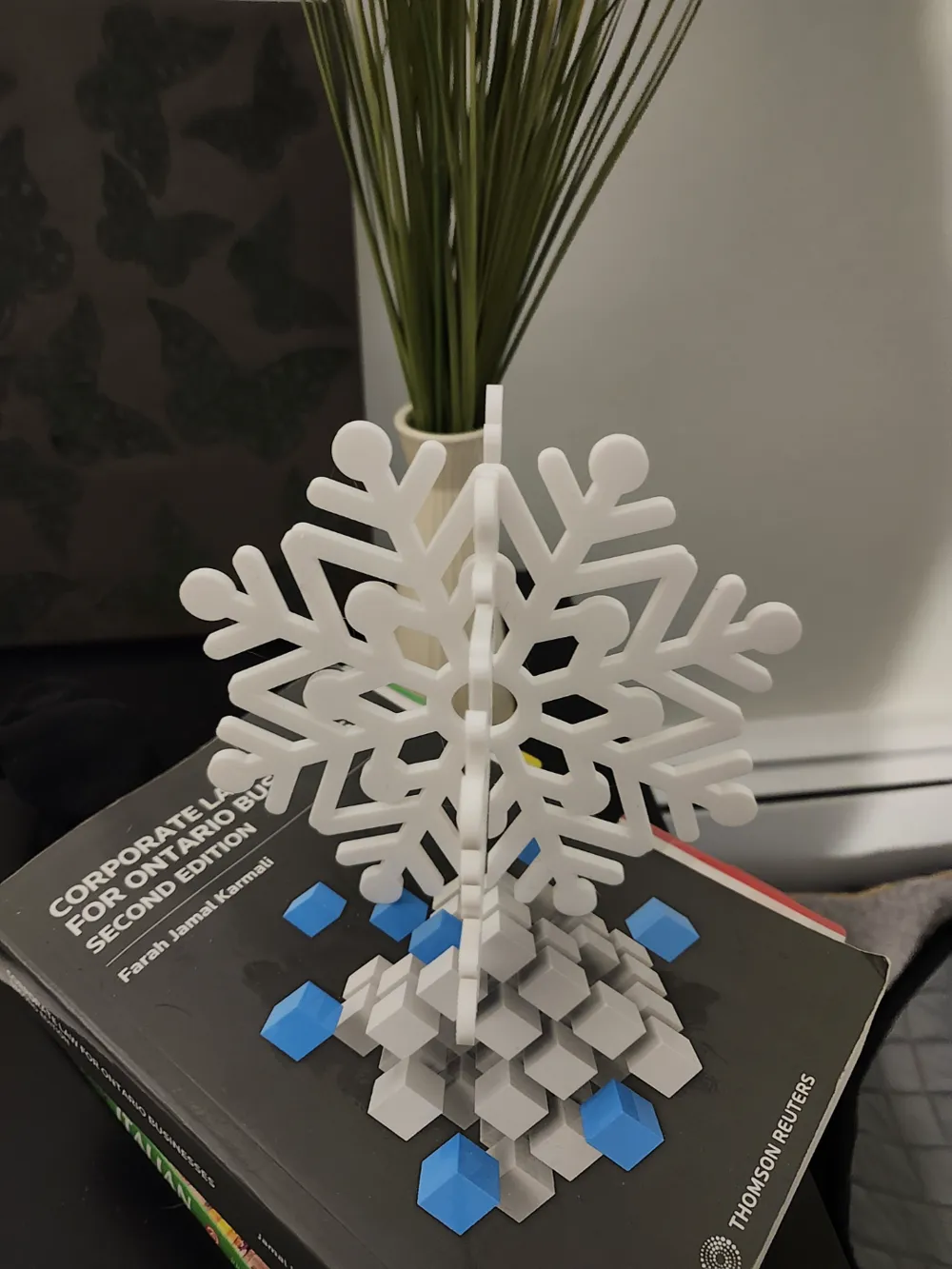 Flatpack Snowflake - Free 3D Print Model - MakerWorld